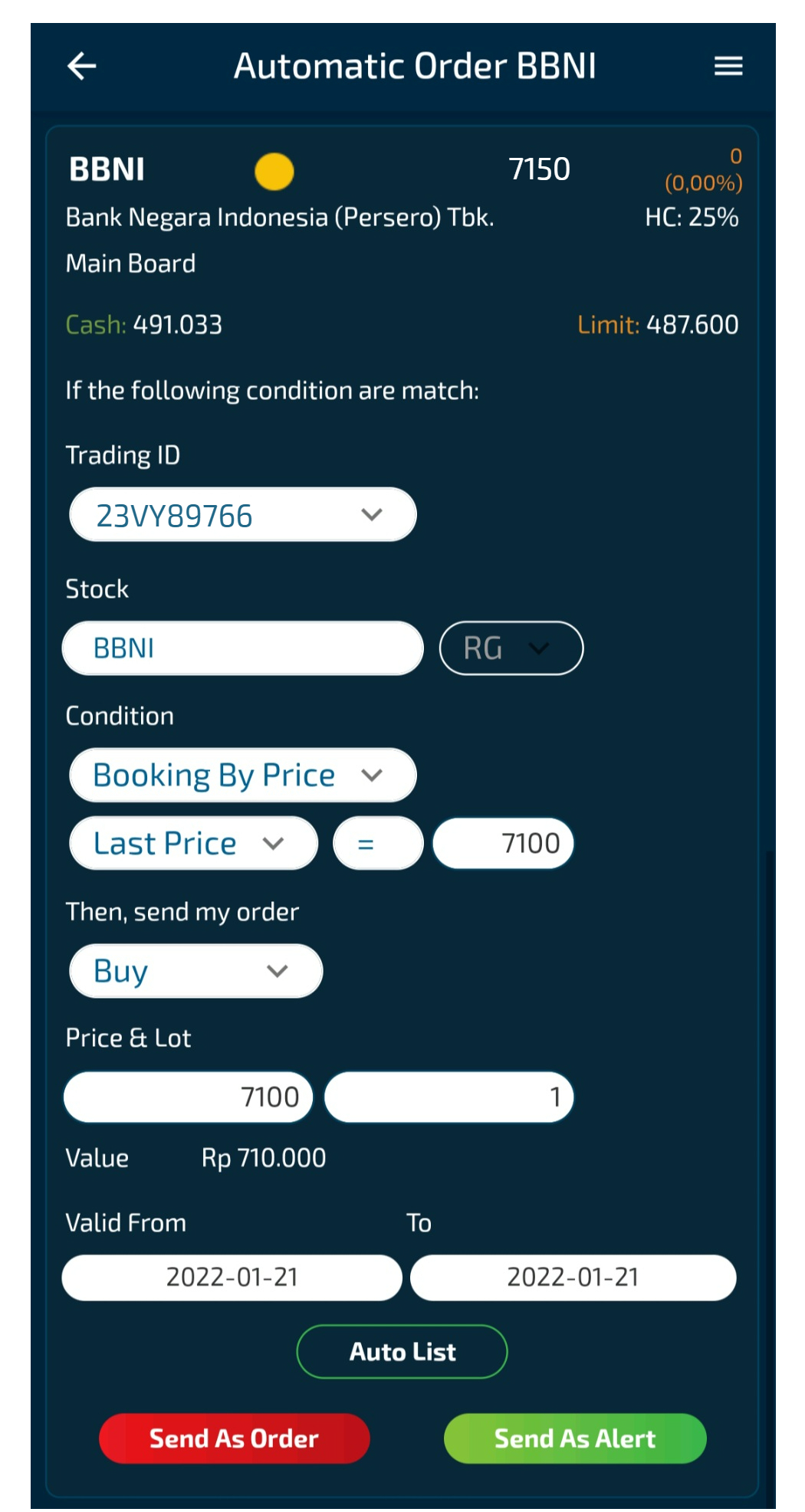 Cara Setting Automatic Order - HELP Bions